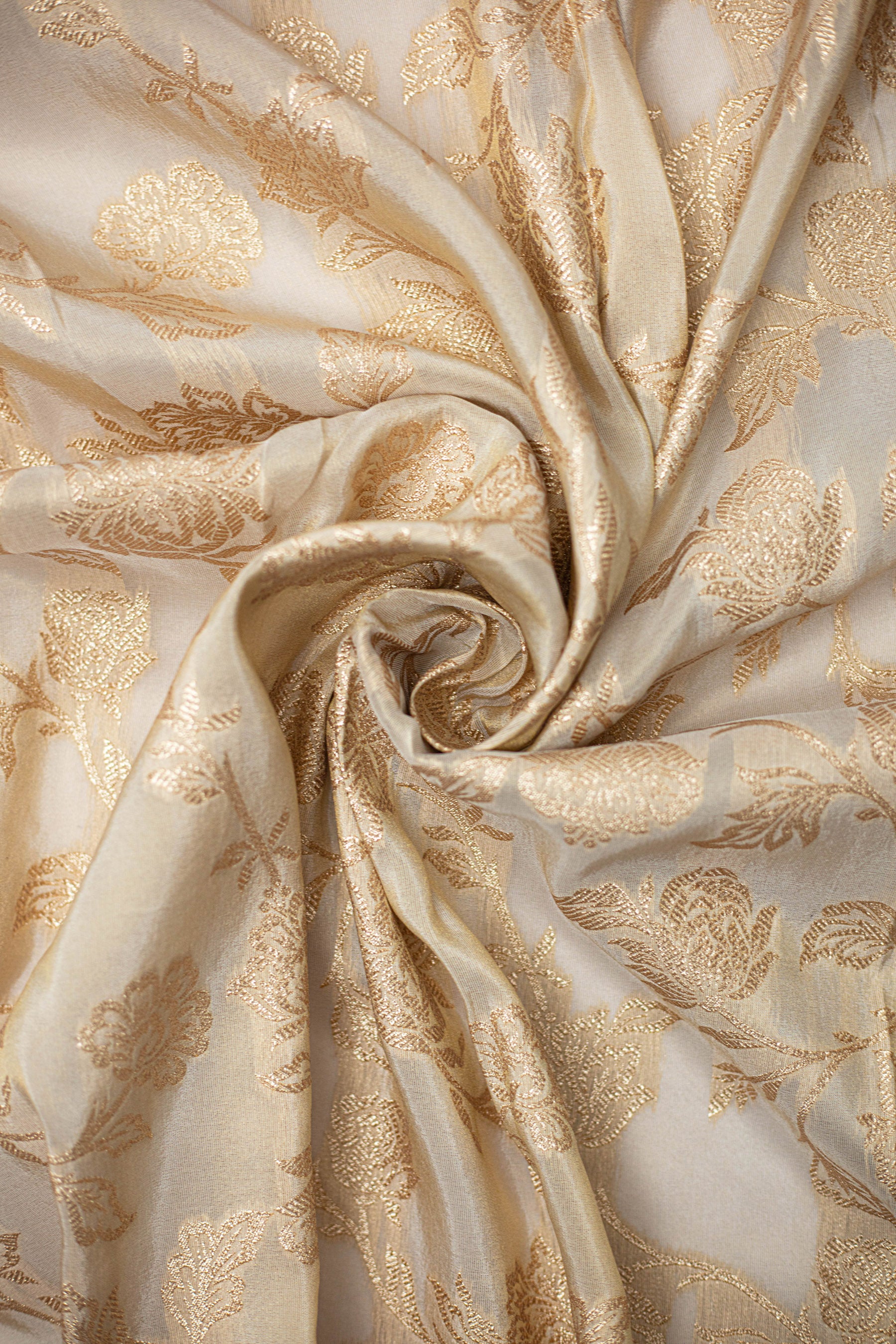 Golden Rose Bloom Tissue Fabric – Fabonique – fabonique